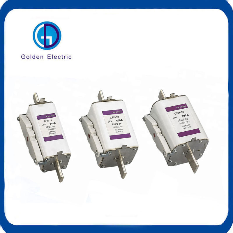 CE Standard Speed Square Fuse Link 1500VDC 35A-400A DC Solar PV Fuse ...