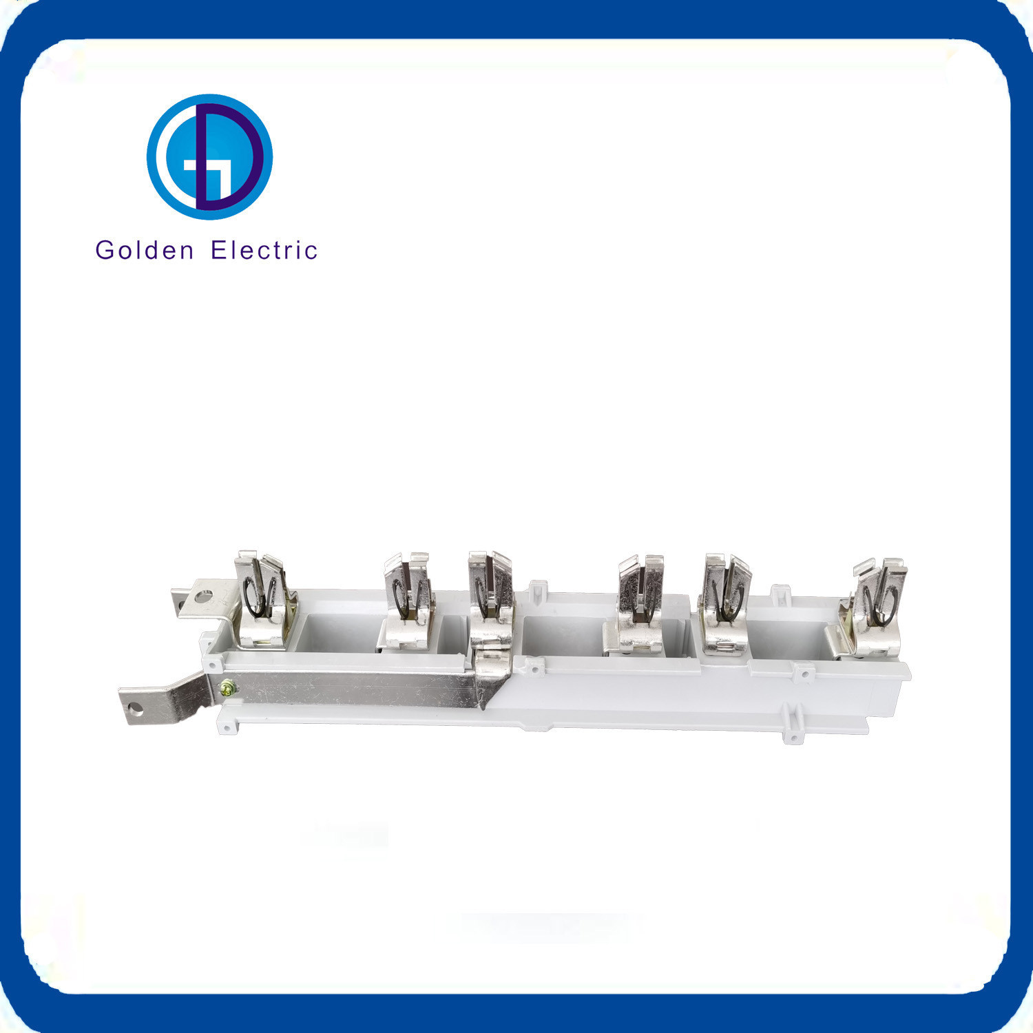 HRC Blade Fuse Base Nt2 3p CE/RoHS Nh2 หน่วยเสาอาหาร/ทองแดงสําหรับระบบ ...